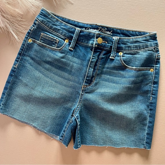 Universal Thread | Shorts | Universal Thread High Rise Cutoff Denim ...